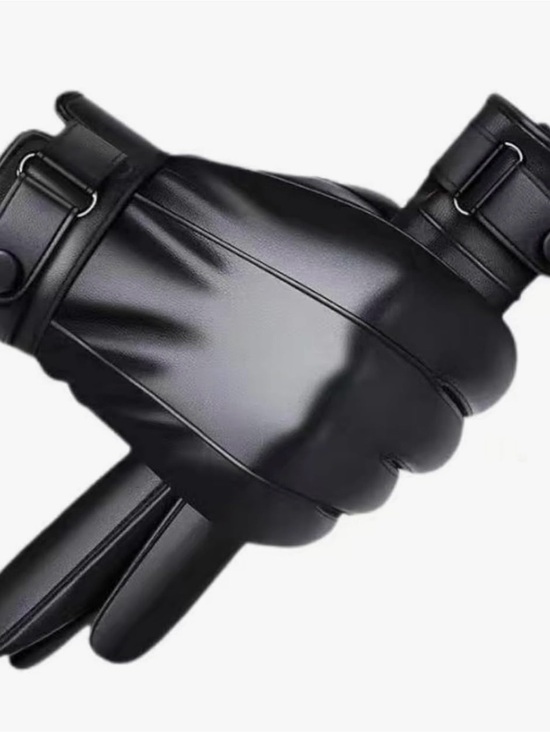 Accessories | Leather Gloves For Menwinter Warm Touch Screen | Poshmark